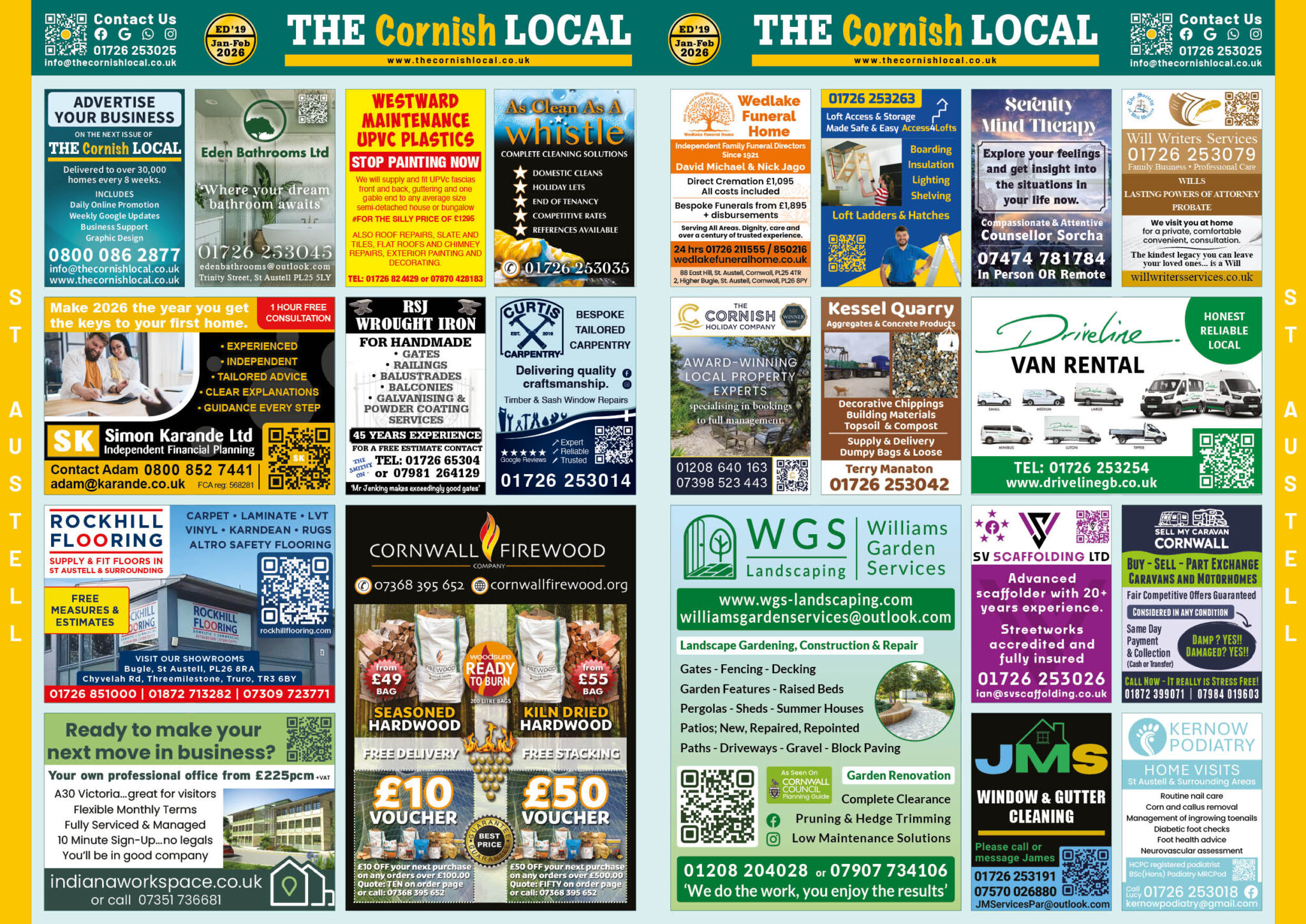 St Austell Issue 19 January February 2026 – The Cornish Local